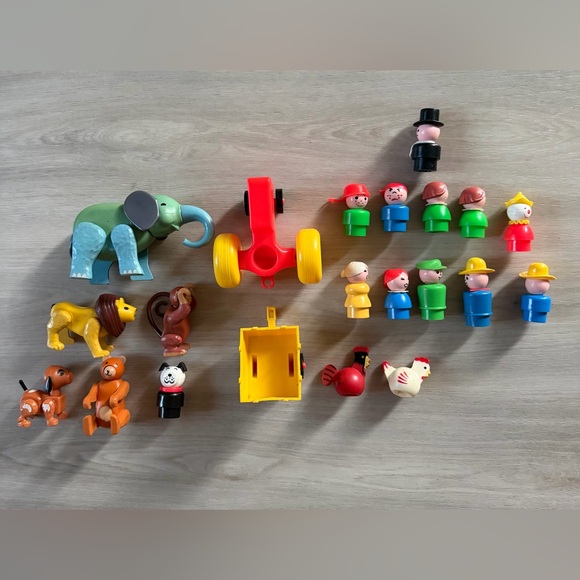 Fisher-Price | Toys | Vintage Fisher Price Little People Circus Farm ...